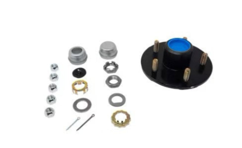 Pre-Greased Idler Hub Kit 4-1/2" Bolt Pattern – SE Trailer Parts